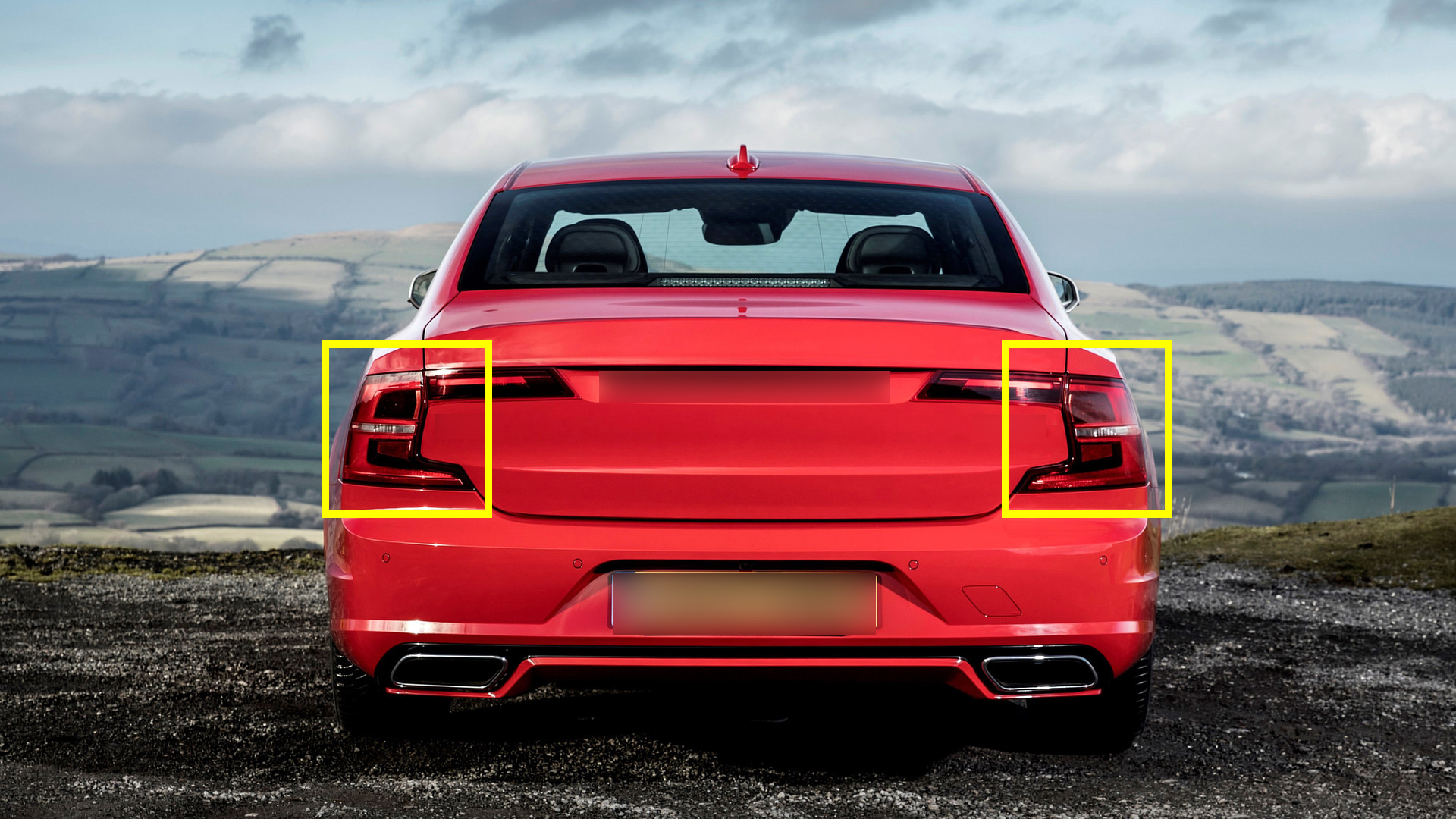 台灣之光車燈精品 沃爾沃 S90 Volvo S90 17年-20年 外側尾燈 - 台灣車燈王